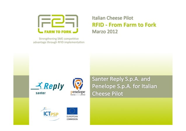 F2F cheese pilot in Italy | PDF | Business | Business and Finance