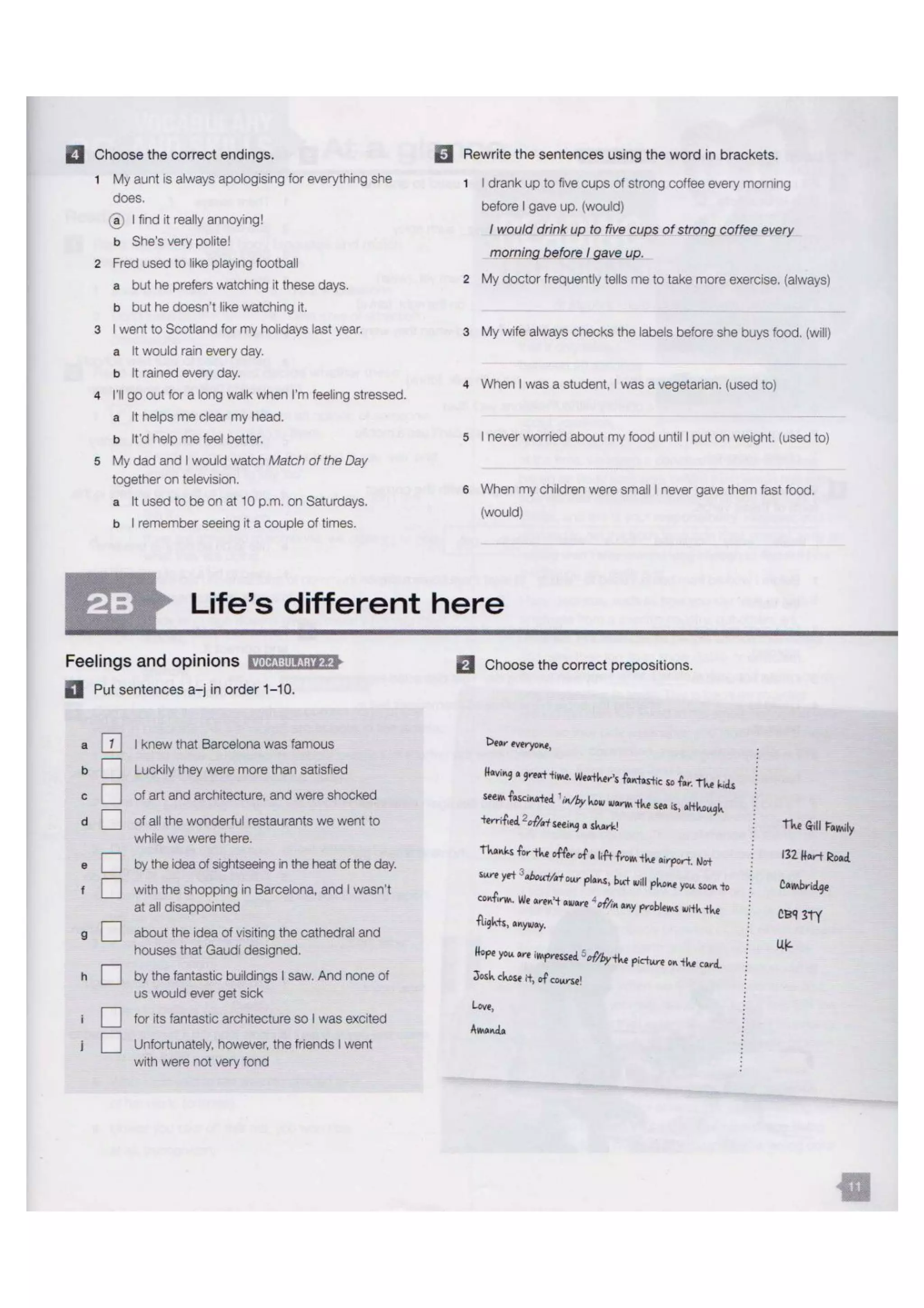 Cambridge Face2face 2nd Edition Upper-intermediate Workbook | PDF