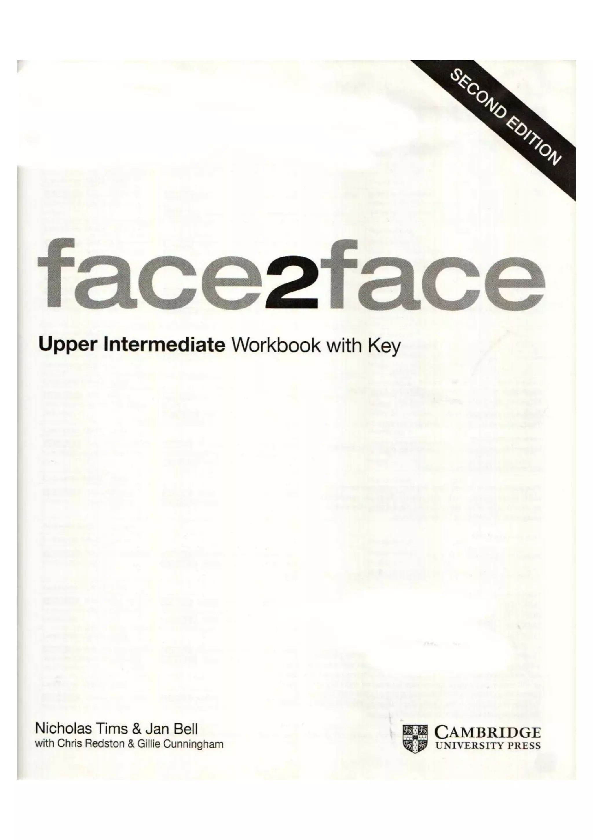 Cambridge Face2face 2nd Edition Upper-intermediate Workbook | PDF