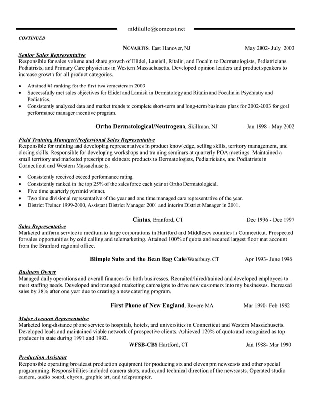 Michael DiLullo updated resume final Sept 2015 | PDF