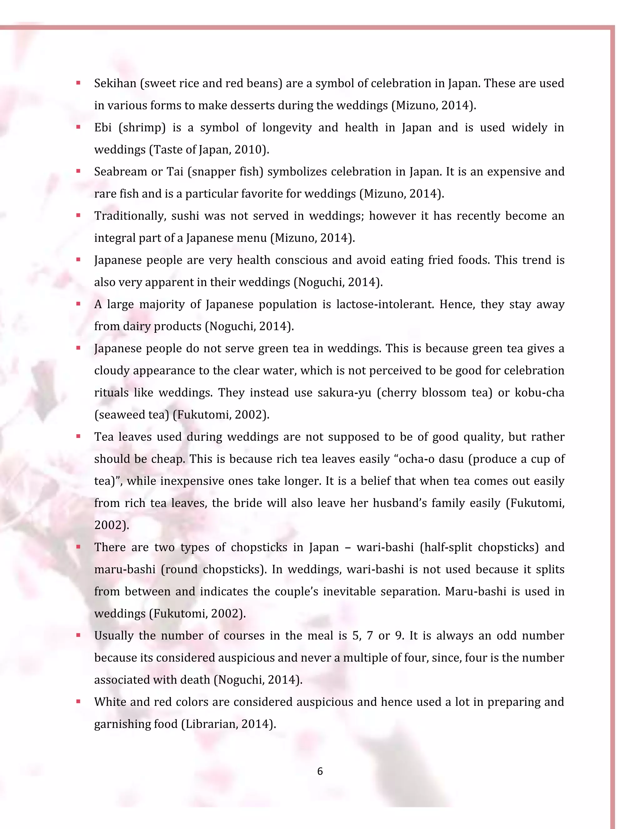 International Menu Assignment | PDF