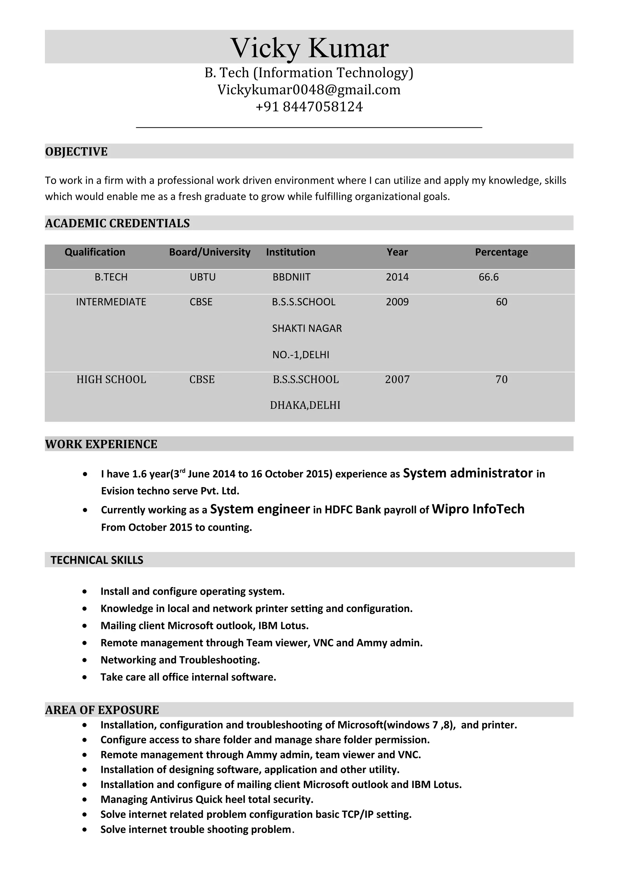 vicky cv server | PDF