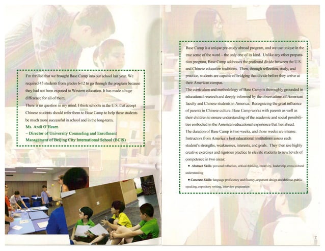 Base Camp Brochure | PDF