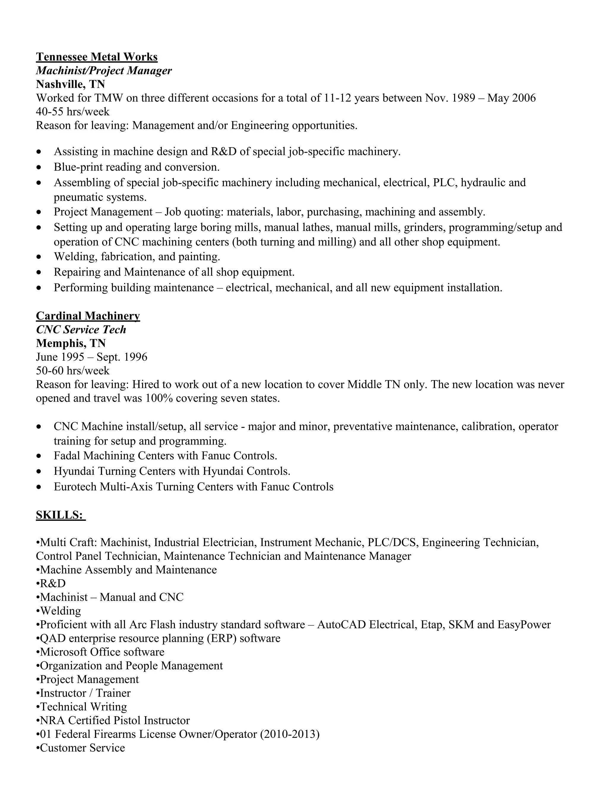 online-left justified_resume updated | DOC