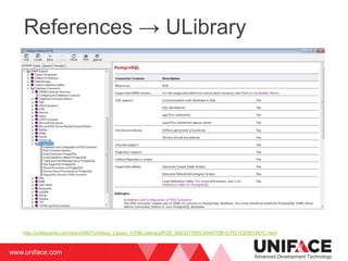 Uniface 9.7 en PostgreSQL | PPTX