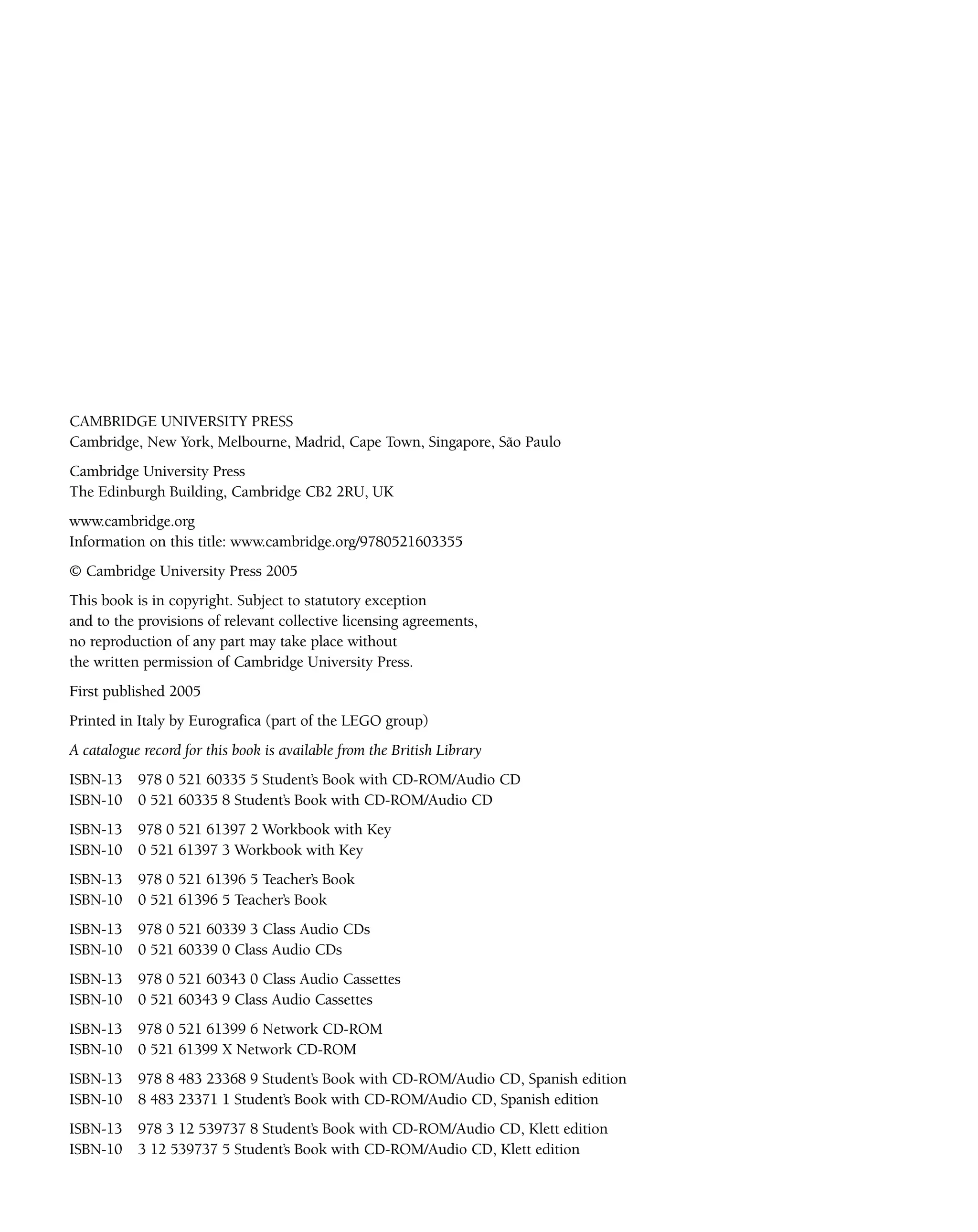 F2f pre intermediate | PDF