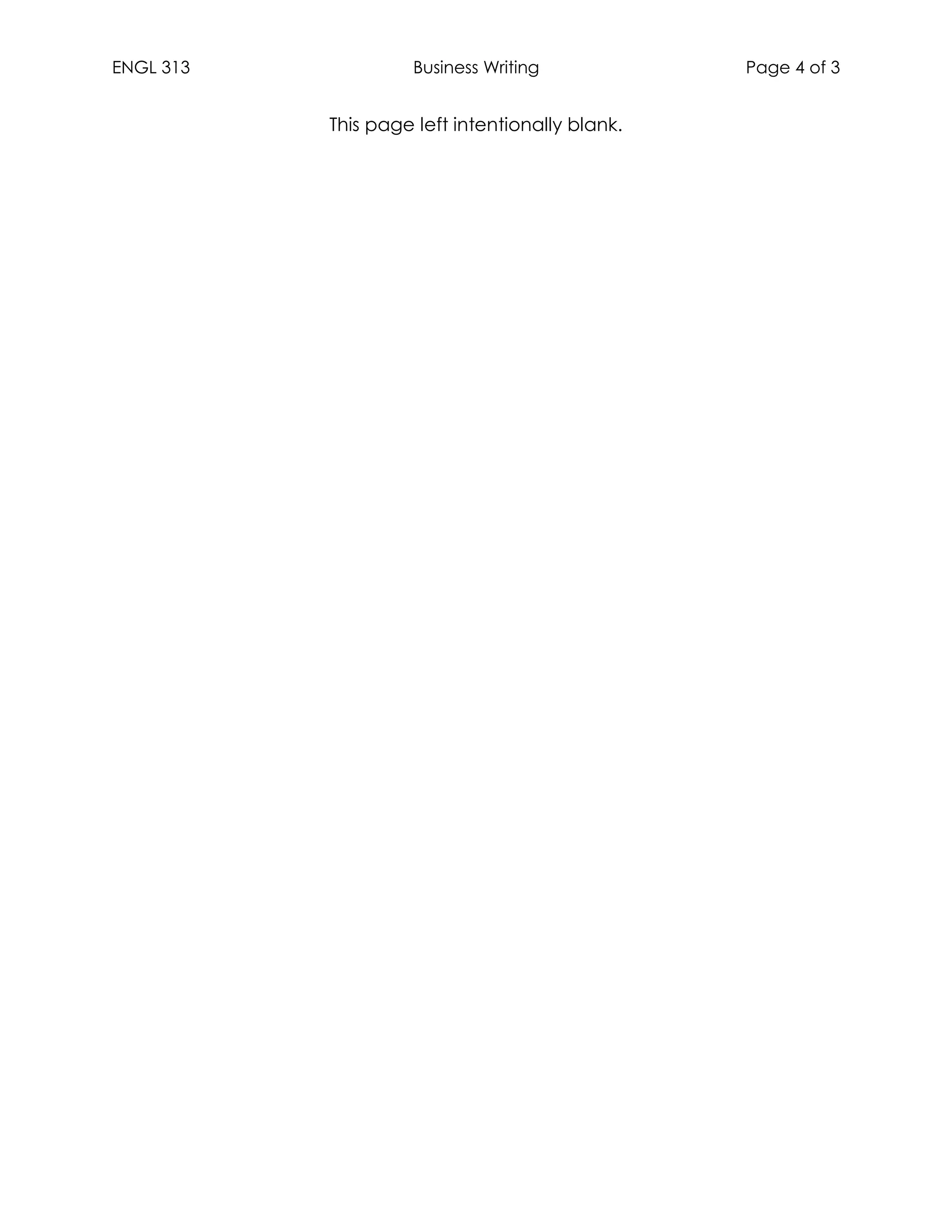 Updated2 English 313 Project 4 Schedule-Spr 2019-TThF2F | PDF