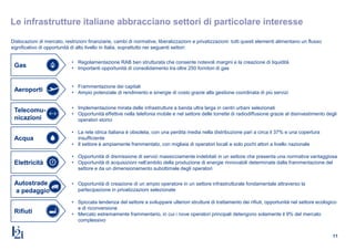 F2i - Le infrastrutture in Italia | PDF