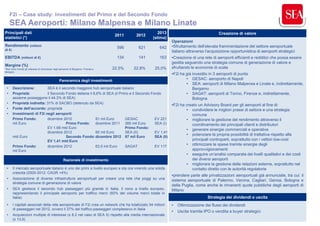 F2i - Le infrastrutture in Italia | PDF