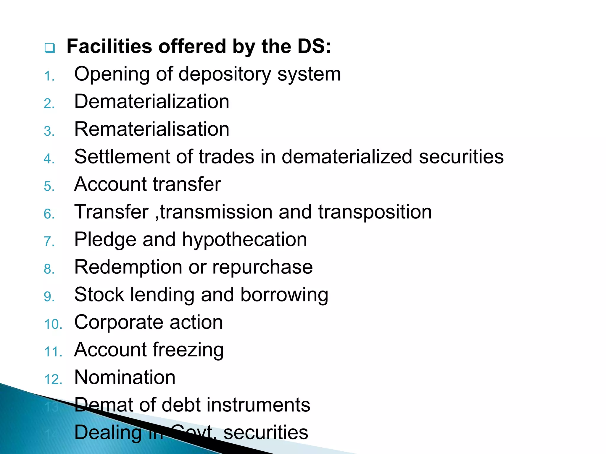 Depository System | PPTX