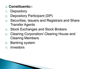 Depository System | PPT
