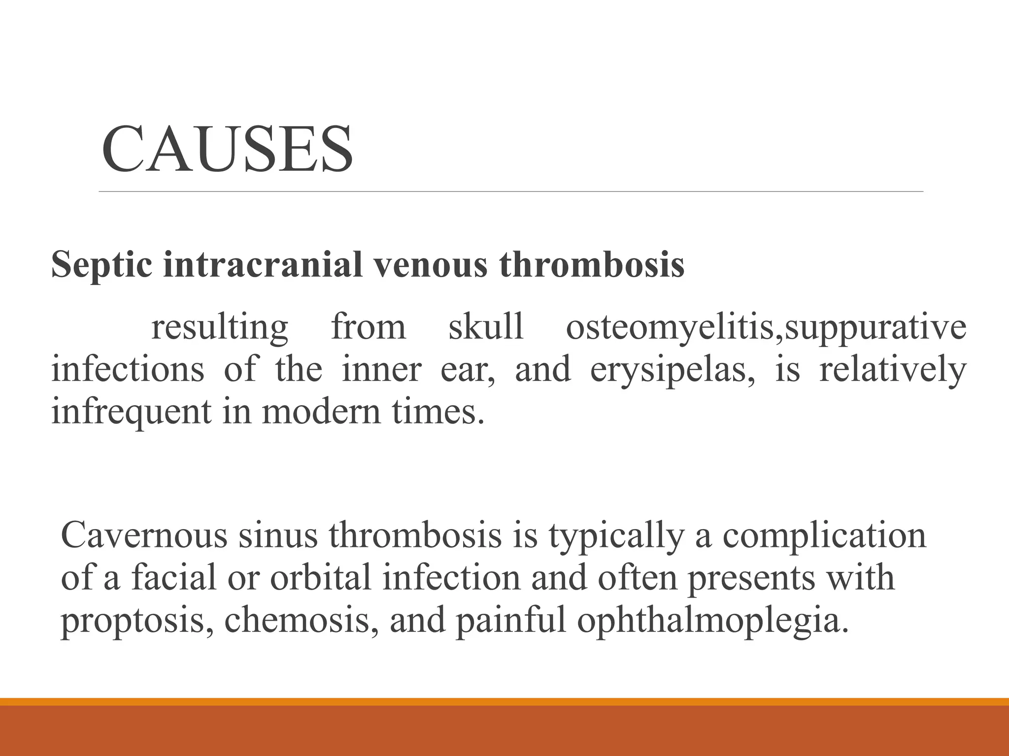 IMAGING IN CEREBRAL VENOUS THROMBOSIS | PPTX