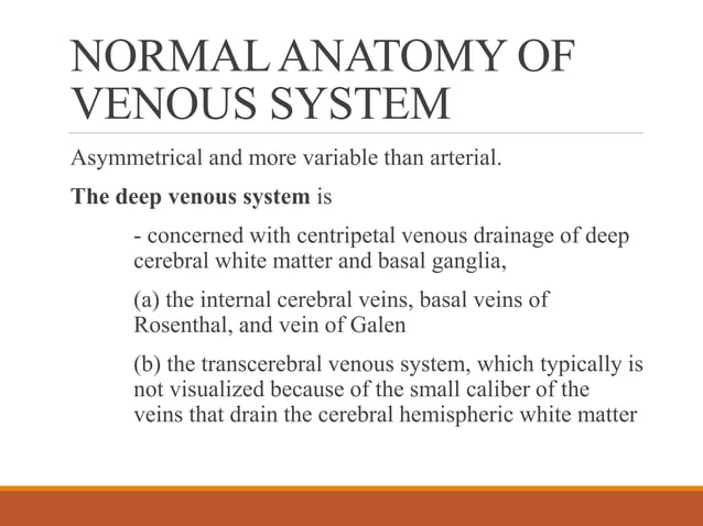 IMAGING IN CEREBRAL VENOUS THROMBOSIS | PPTX