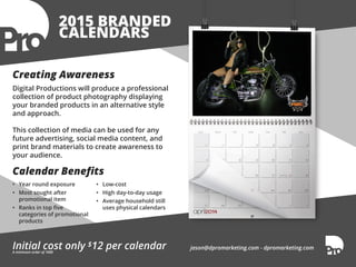 Branded calendars | PPT