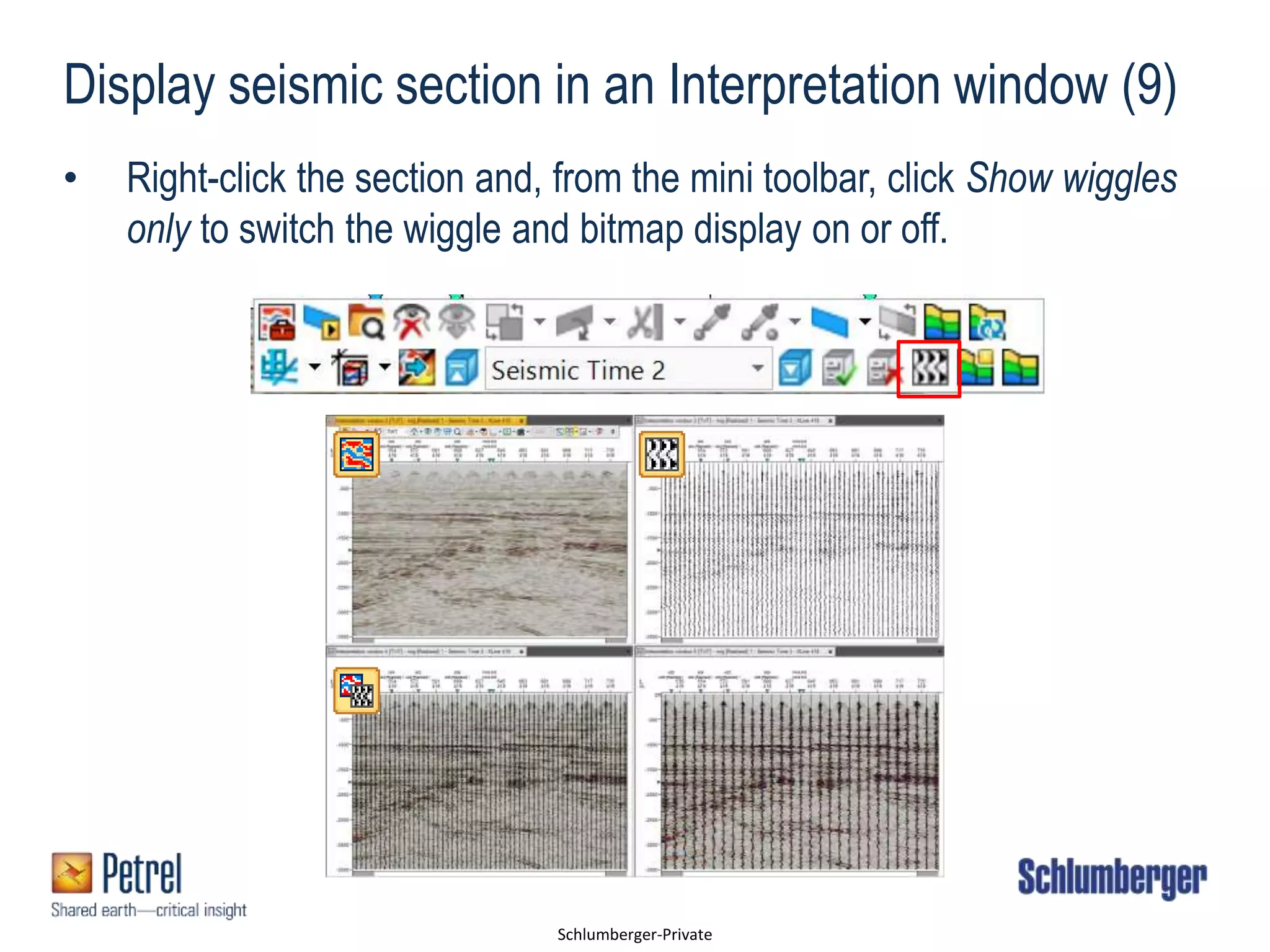 Petrlel F 2 seismic display 2018 v1.1 | PPTX