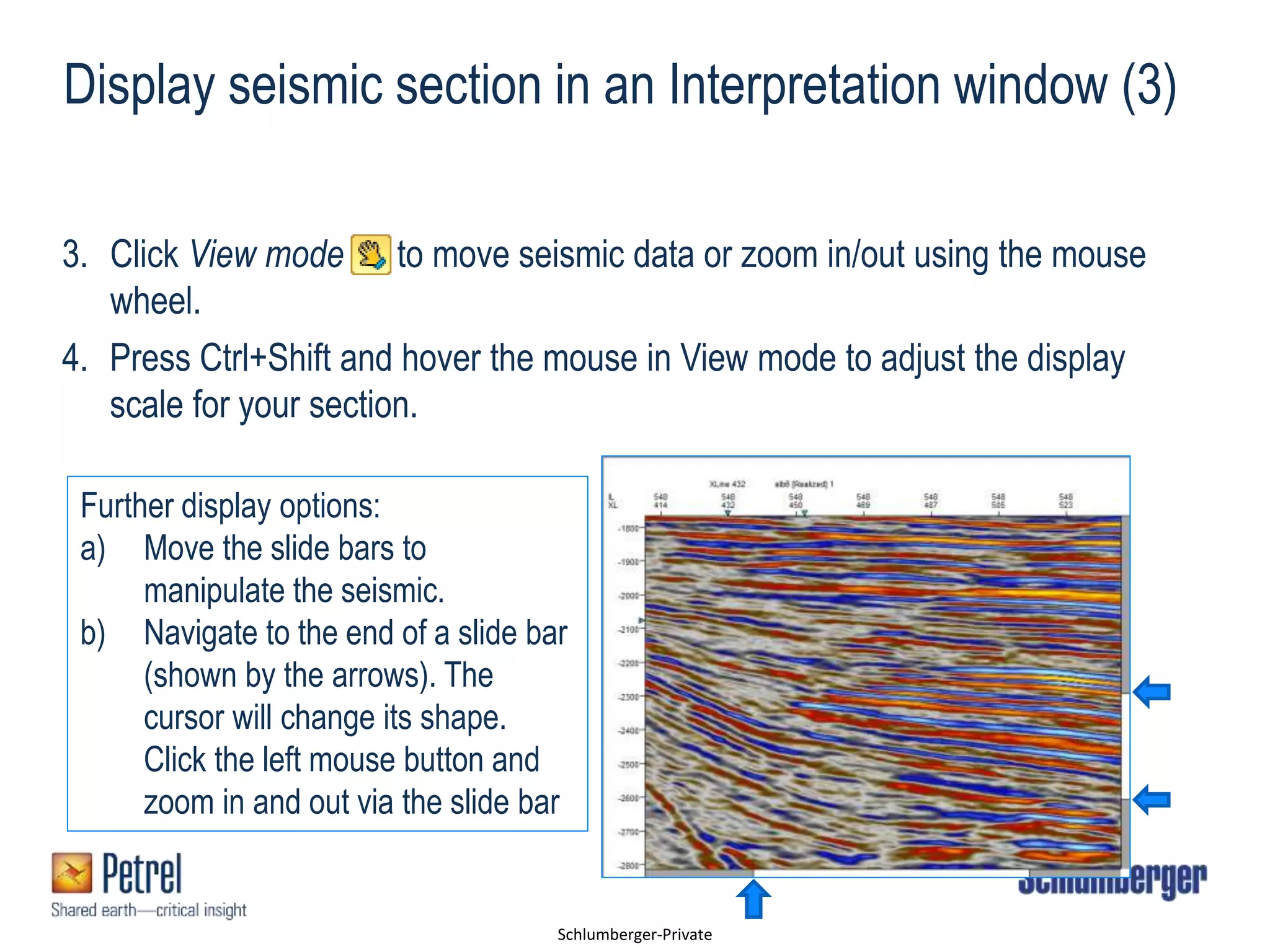 Petrlel F 2 seismic display 2018 v1.1 | PPTX
