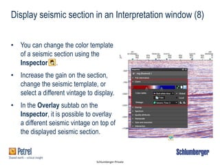 Petrlel F 2 seismic display 2018 v1.1 | PPTX