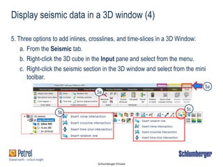 Petrlel F 2 seismic display 2018 v1.1 | PPTX