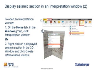 Petrlel F 2 seismic display 2018 v1.1 | PPTX
