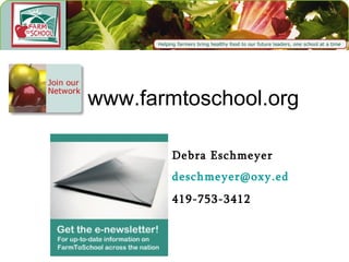 Introduction to Farm to School | PPT