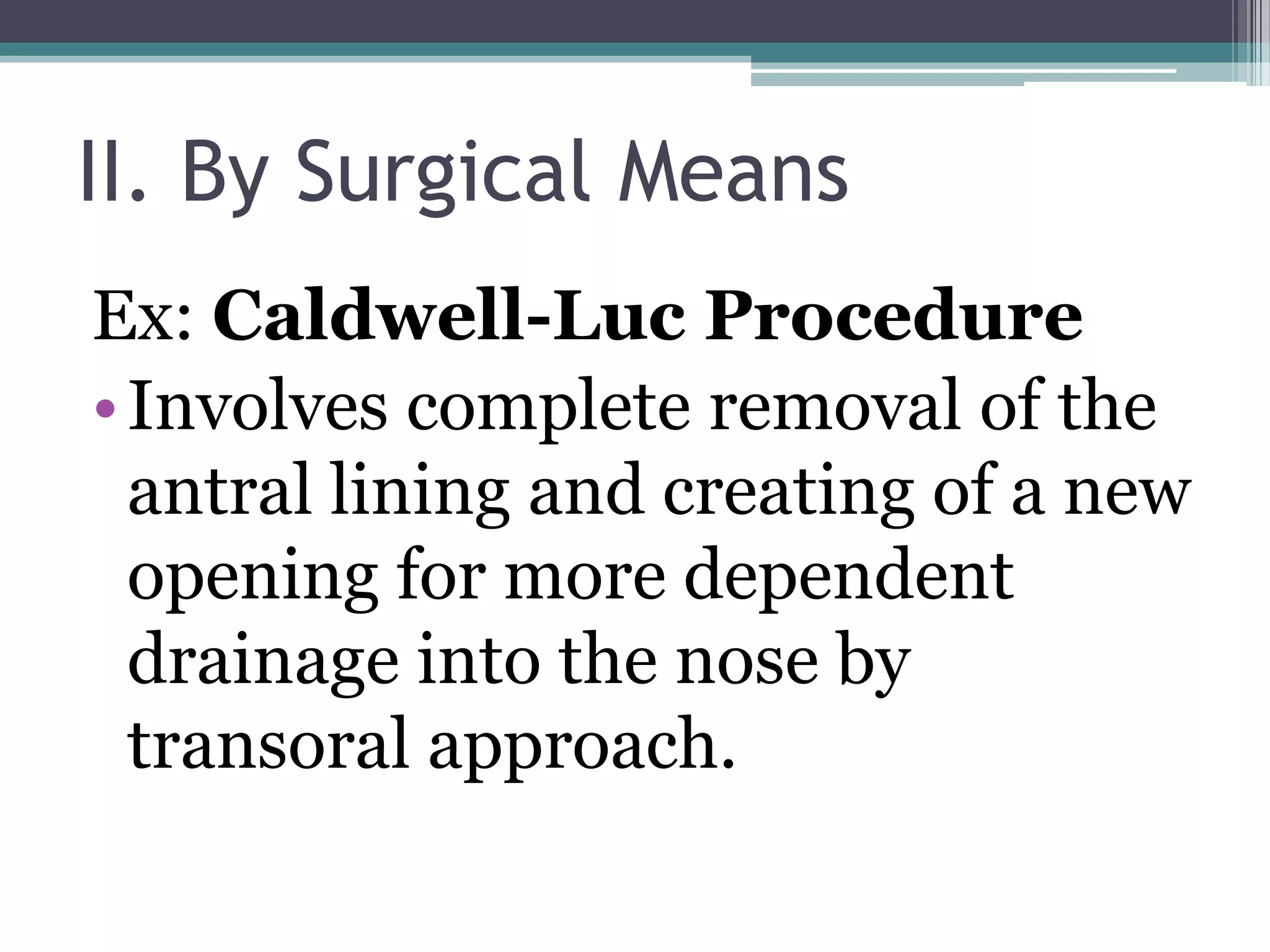 Maxillary Sinusitis - Odontogenic Origin | PPTX