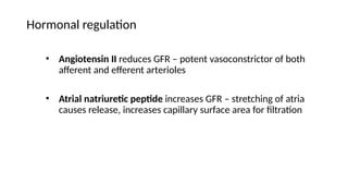 F3.Glomerular filtration and its Regulation.pptx