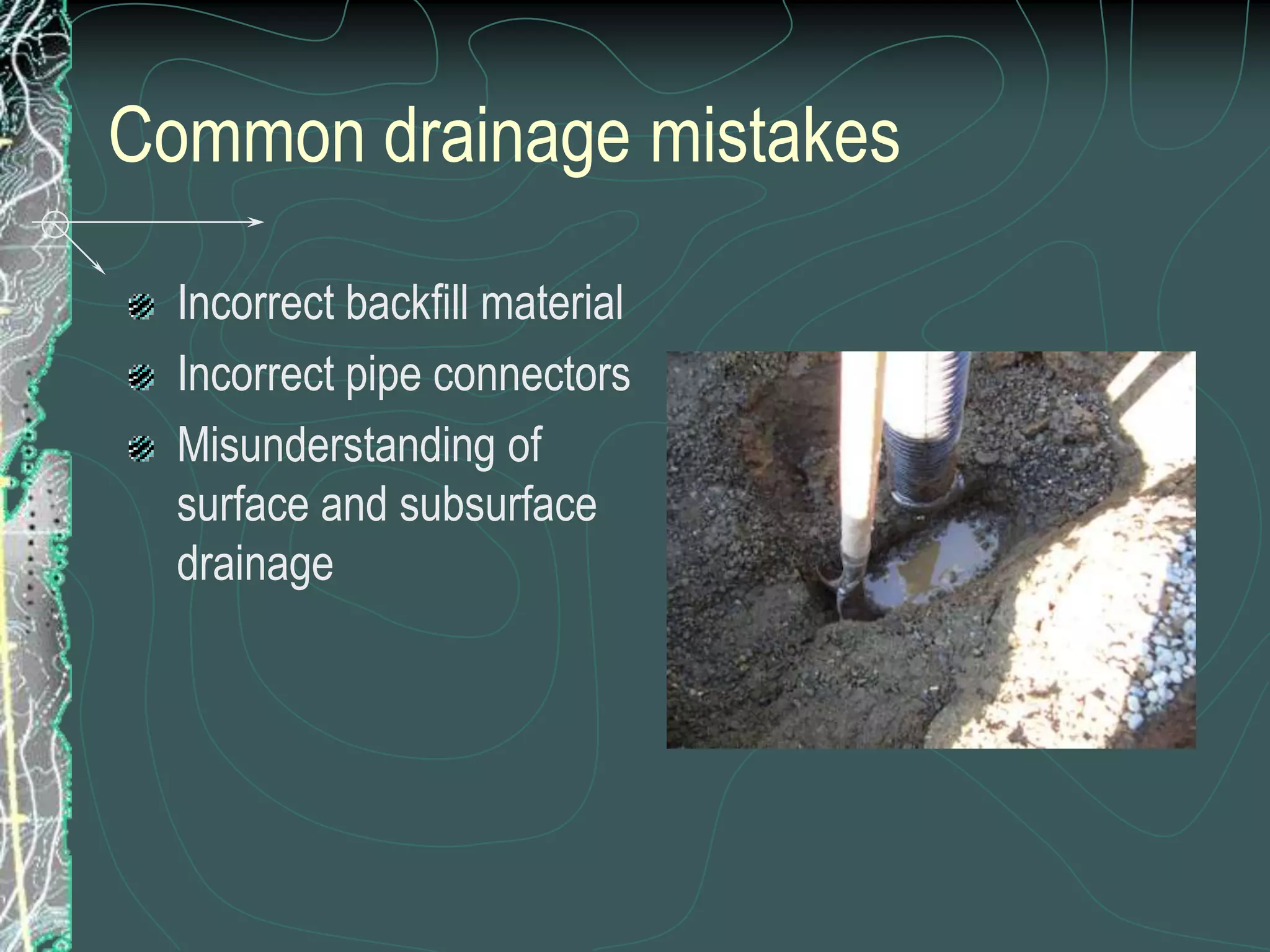 F3 Subsoil drainage and installation | PPTX