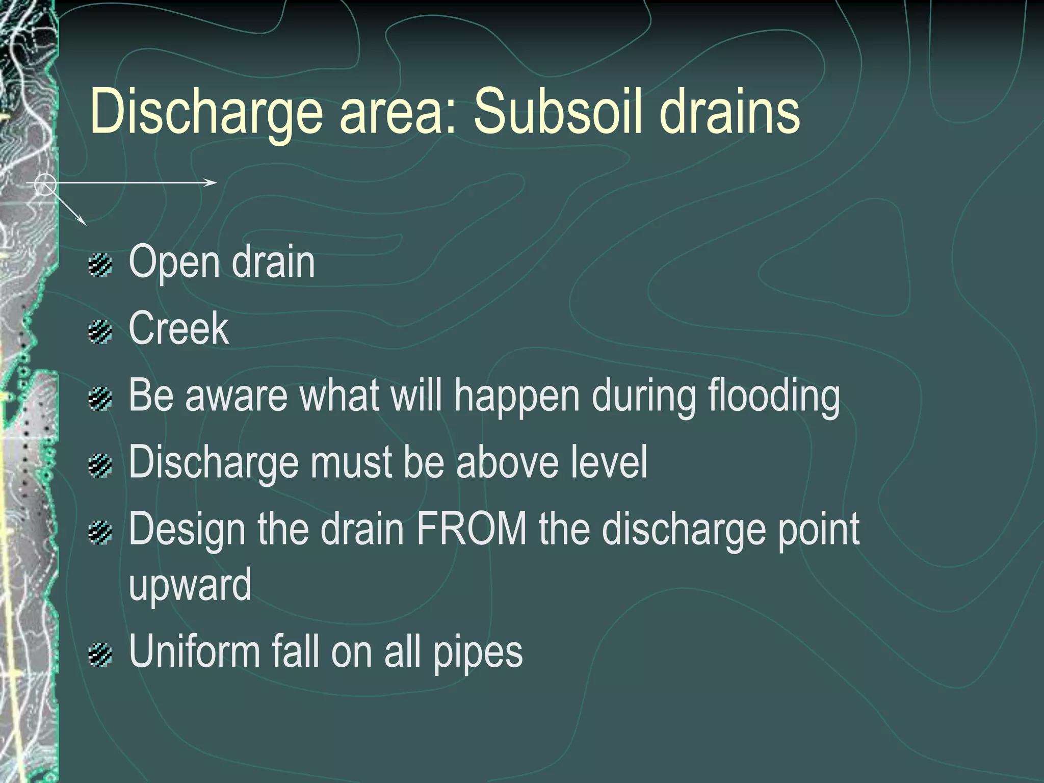 F3 Subsoil drainage and installation | PPTX