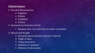 Bipolar affective disorder, current episode hypomanic F31.1: Bipolar ...