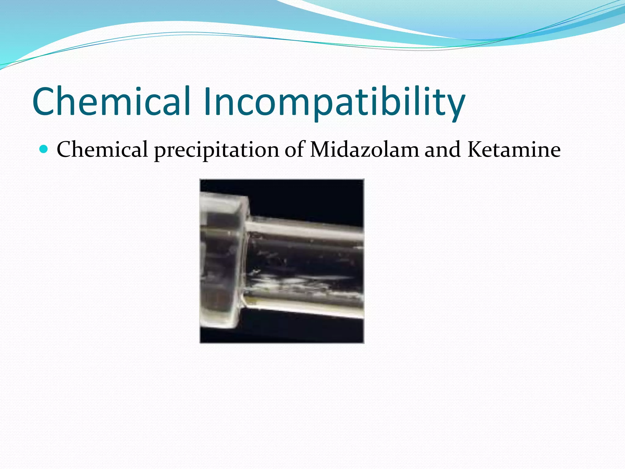 IV Drug Incompatibilities | PPTX