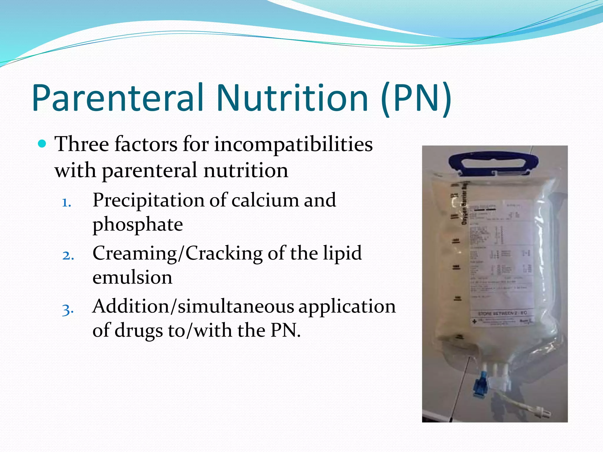 IV Drug Incompatibilities | PPTX