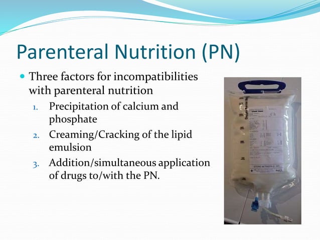 IV Drug Incompatibilities | PPTX