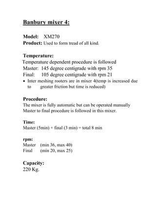 mixing report final | PDF