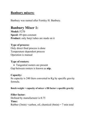 mixing report final | PDF