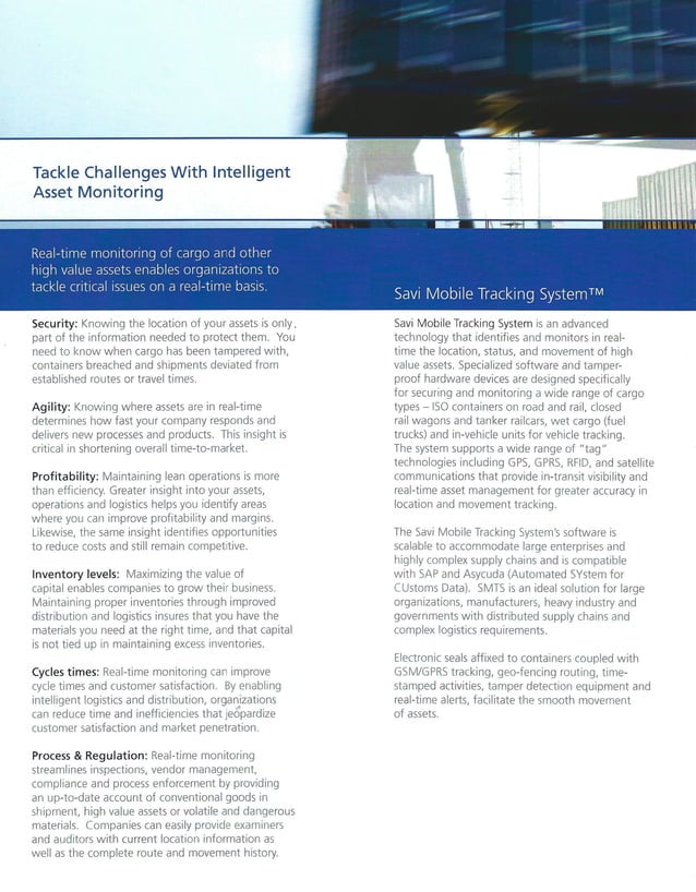Savi Mobile Tracking System.PDF
