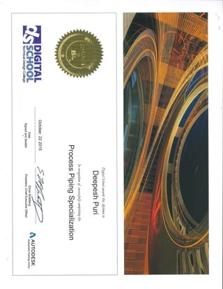 deepesh diploma and transcript | PDF