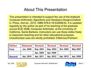 Computer organization and architecture arithmetic.ppt