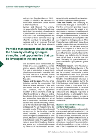 Eisert_Doll_Business_Model_Based_Management | PDF | Mergers and ...