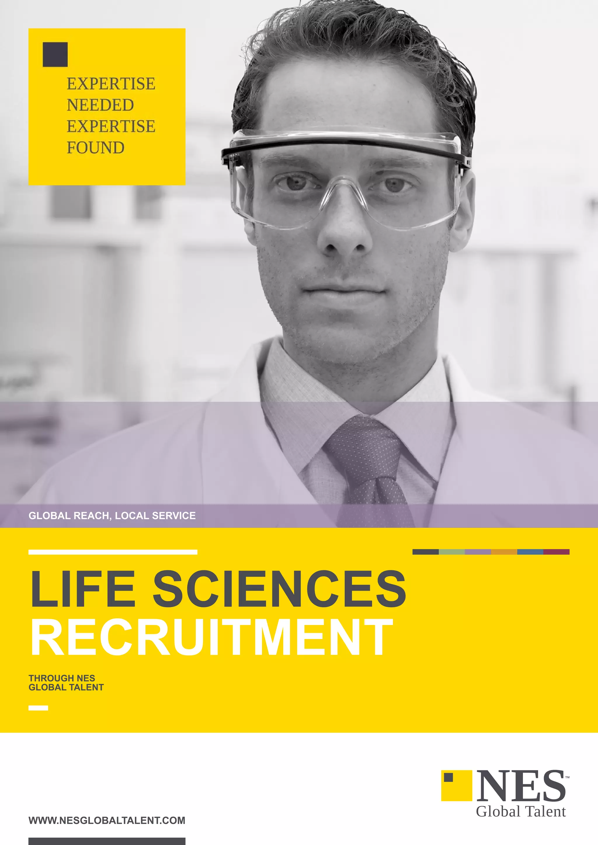 NES Global Talent - Life Sciences Brochure | PDF