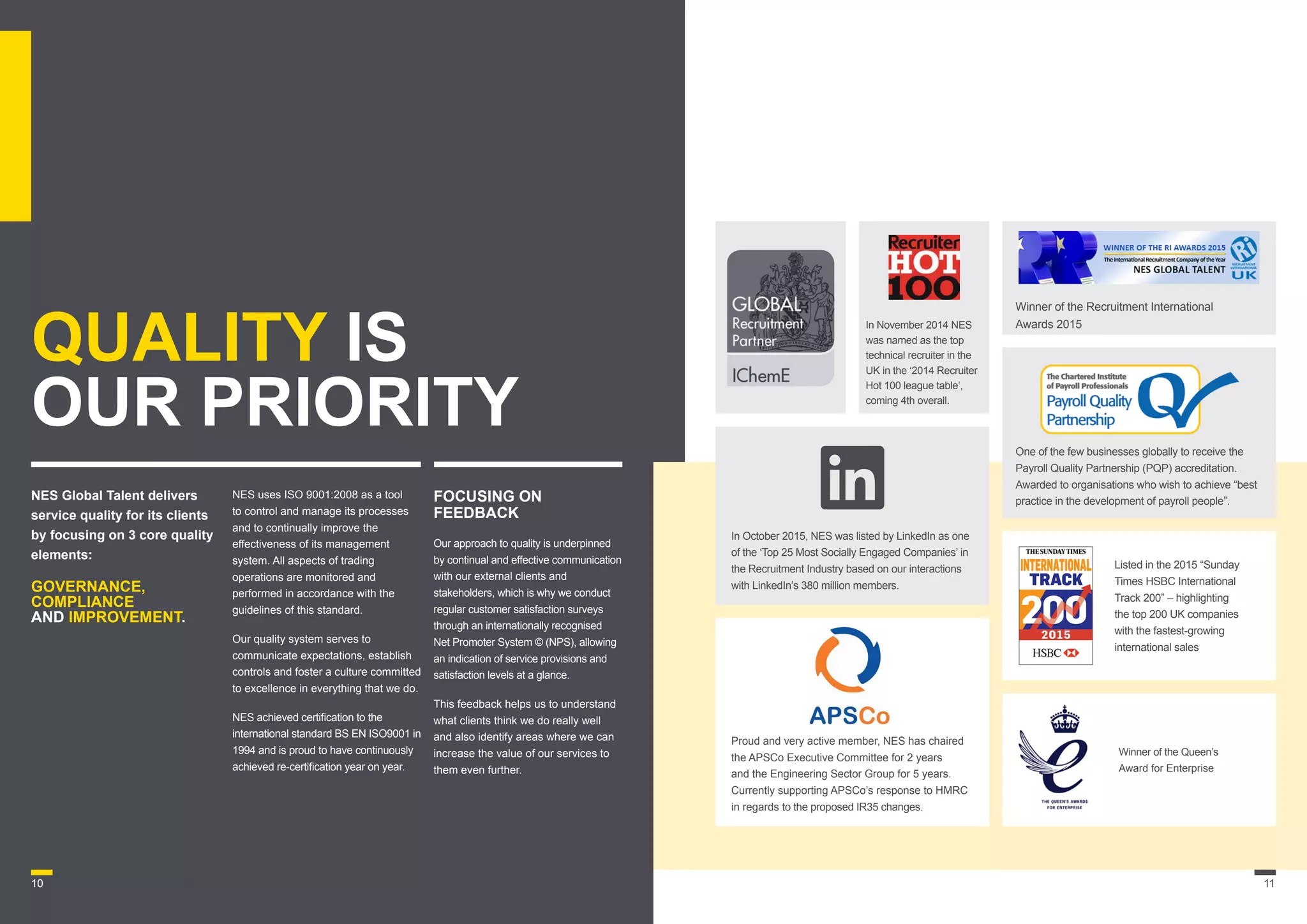 NES Global Talent - Life Sciences Brochure | PDF