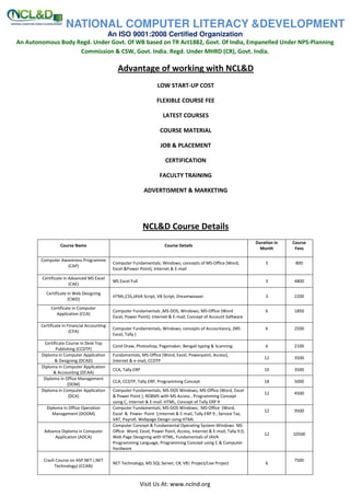 NCL&D Proposal Details | PDF
