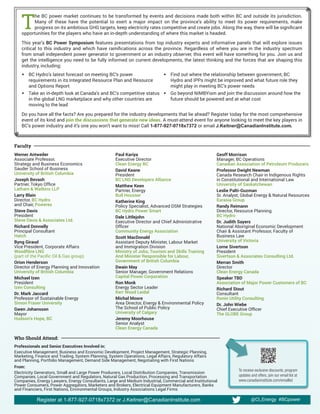 BC POWER 2015 | PDF | Business Expos & Conferences | Events