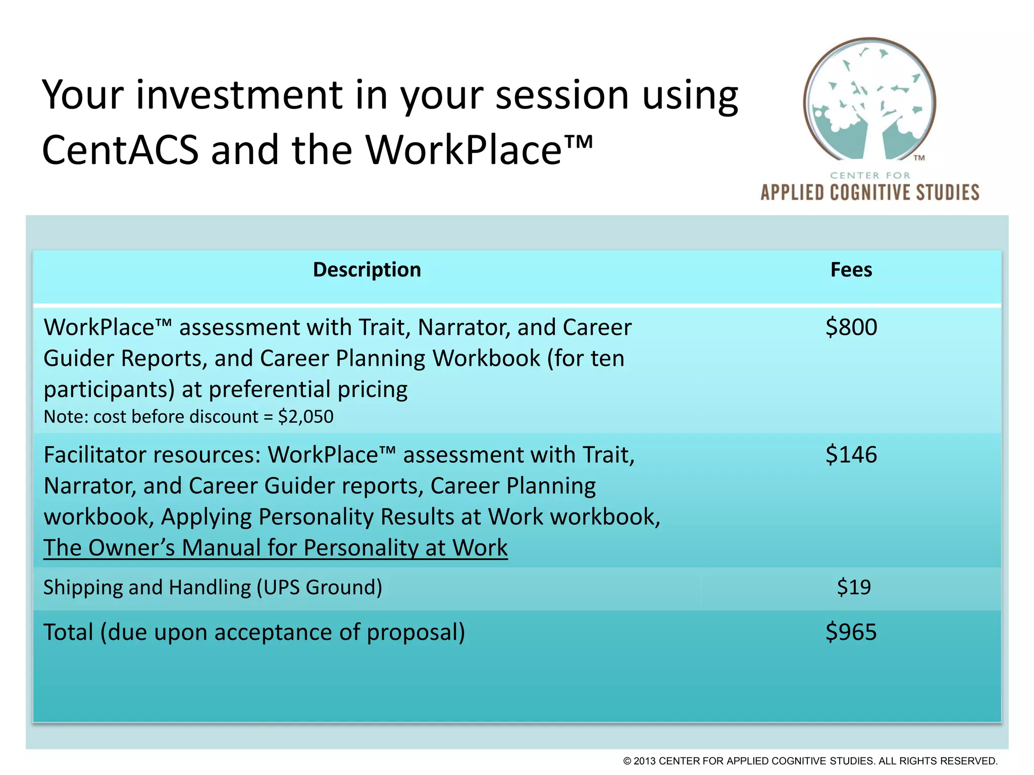CPEA-Centacs-Amended Proposal-CPEA | PPT