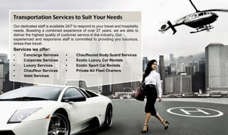 Direct Transportation Solutions Digital Brochure | PPT