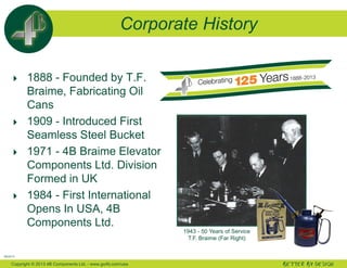 4B Company Overview Sept 2013 | PDF