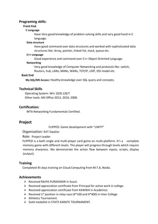 Abhishek Pandey _Resume | PDF