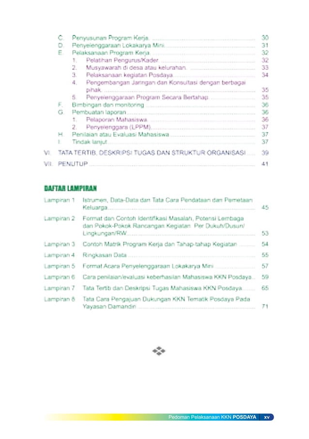 Buku Pedoman KKN Posdaya Undip | PDF