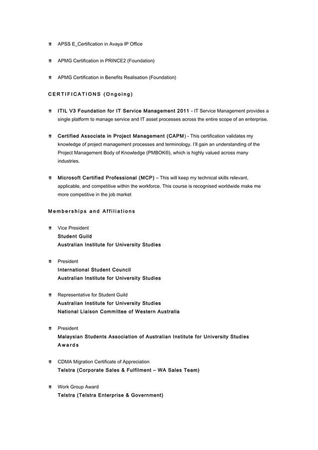 Resume_KPI_VM | DOC | Sales | Business