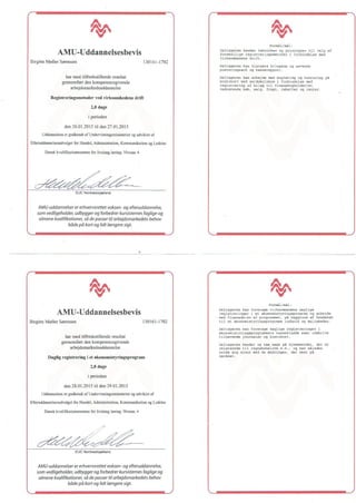 AMU uddannelsesbevis 2015 | PDF