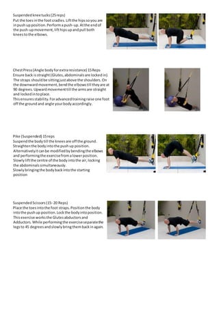 TRX training | DOCX